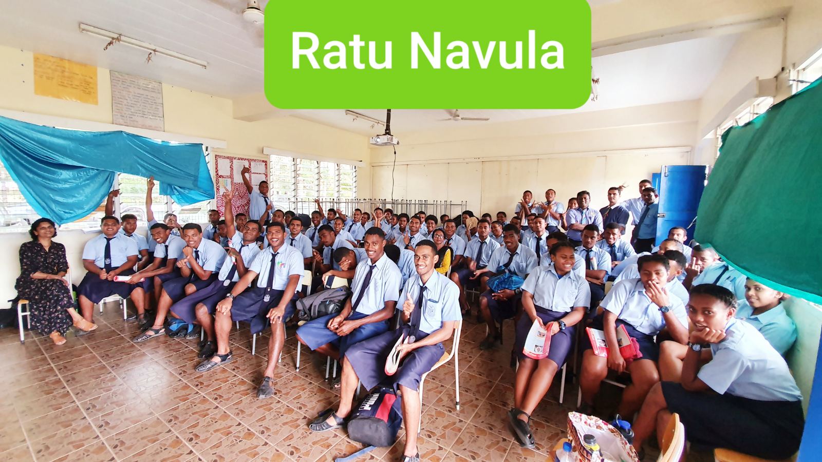 Staff Impress on UniFiji programmes in Nadi Schools - The University of ...