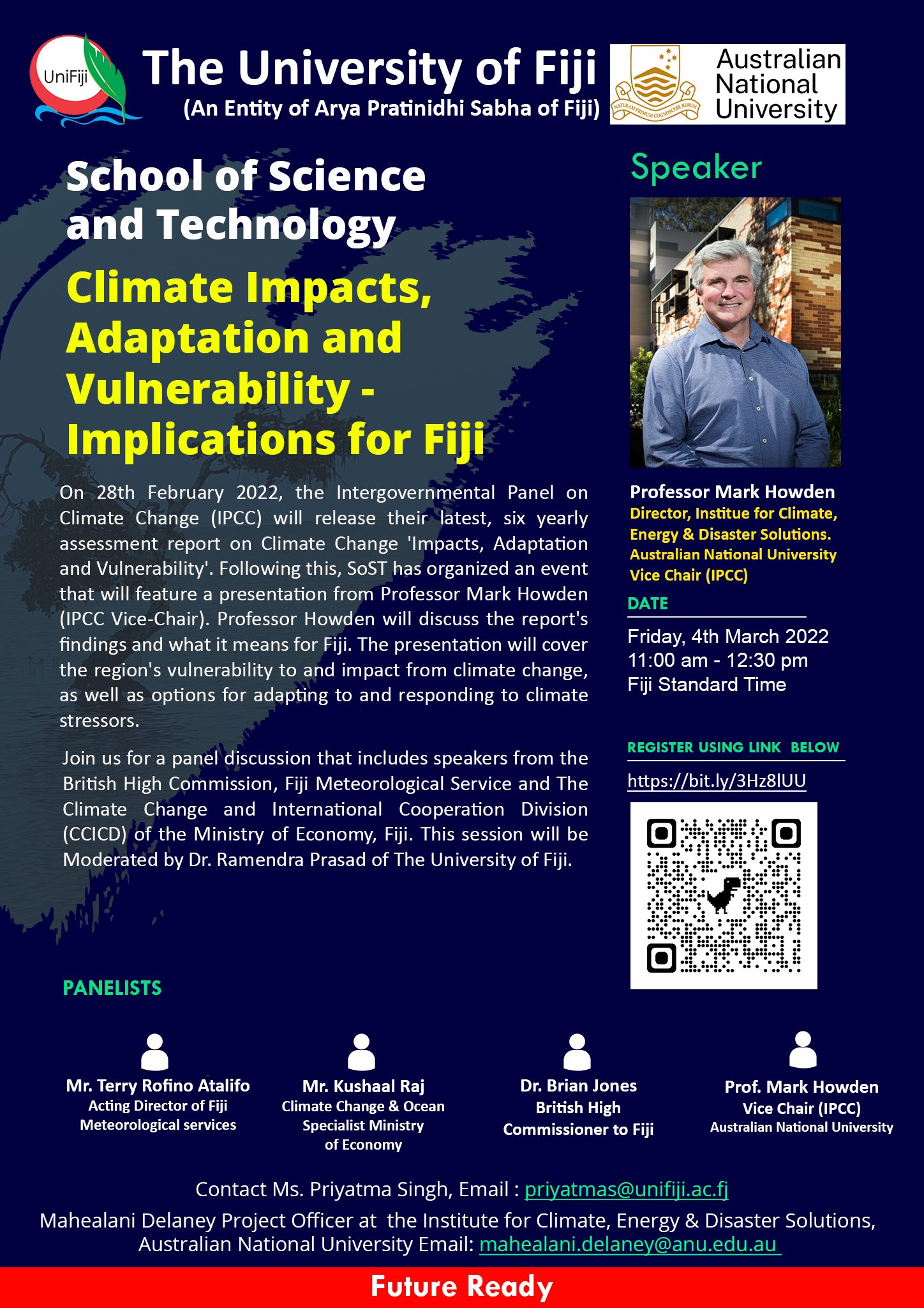 Seminar on Climate Change Impacts, Adaptation and Vulnerability - The ...